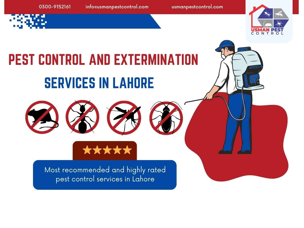 Pest Control and Extermination Services in Lahore - UPC